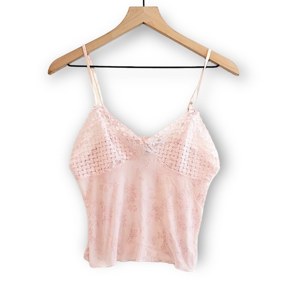 Rampage Intimates And Sleepwear Vintage Rampage Y2k Light Pink Cami